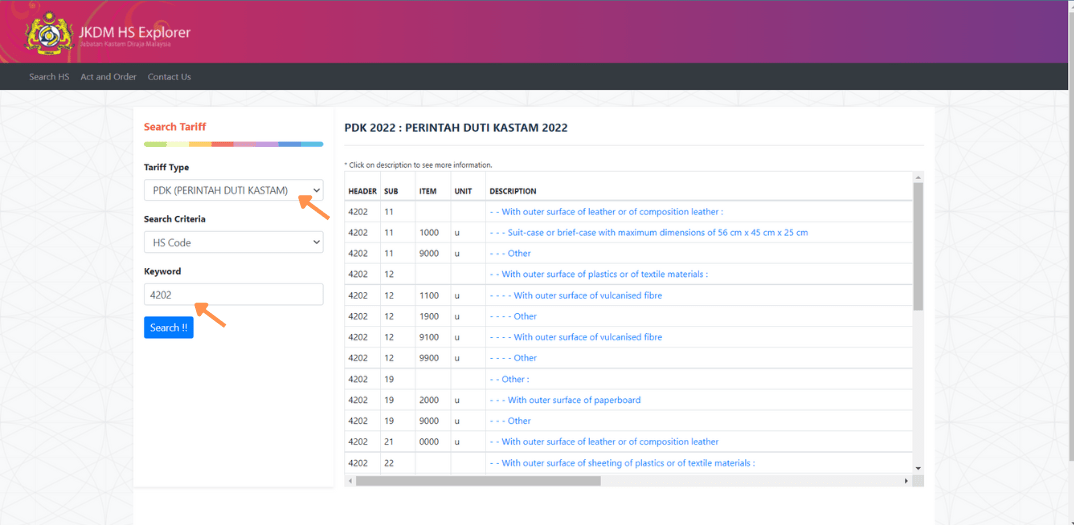Macam mana nak periksa HS Code? - C.I.E.F