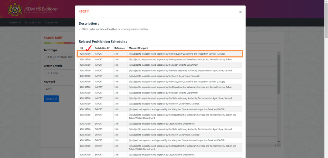 Macam mana nak periksa HS Code? - C.I.E.F